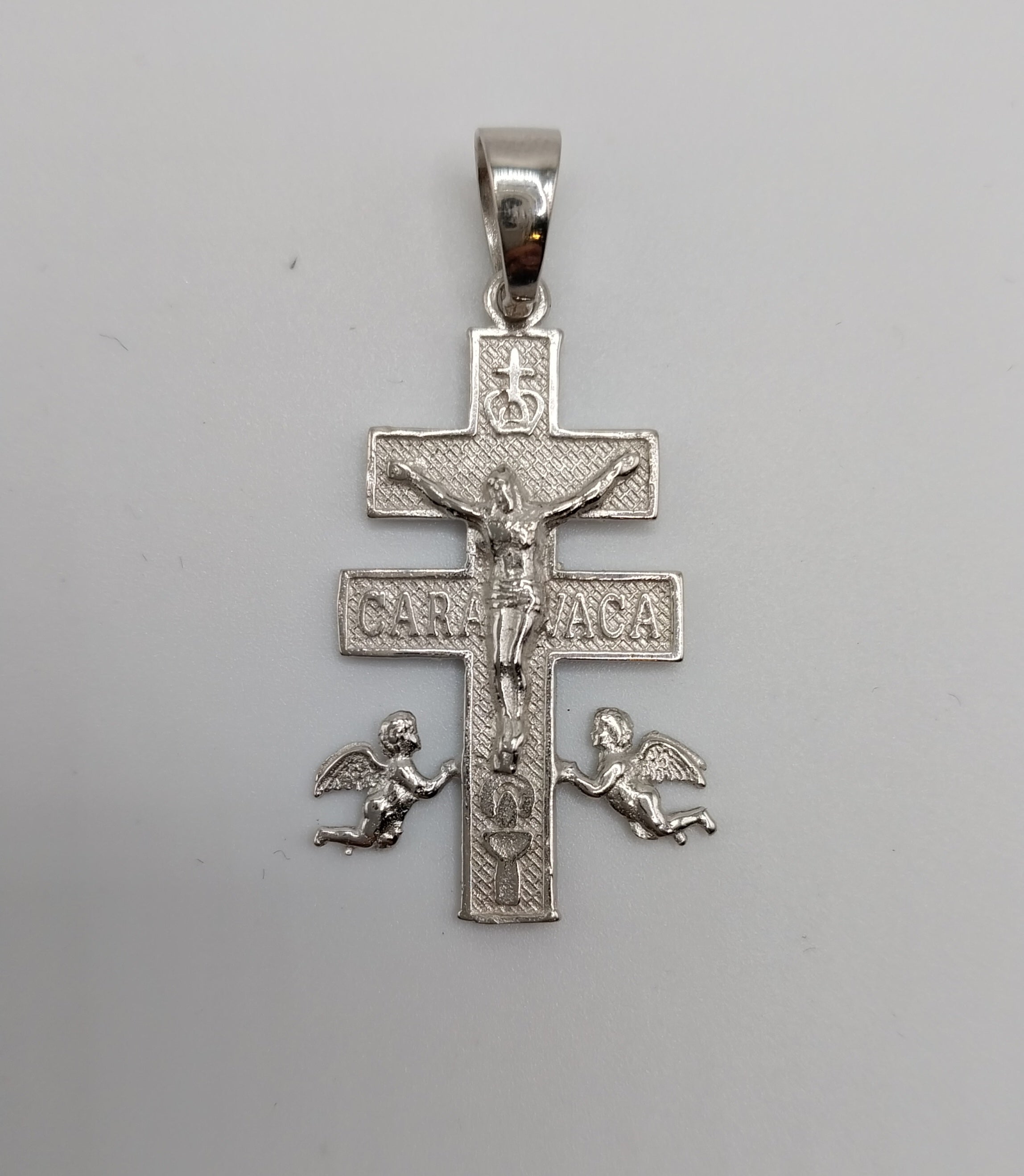Silver 925 Cara Vaca Double Cross – Lulamaya